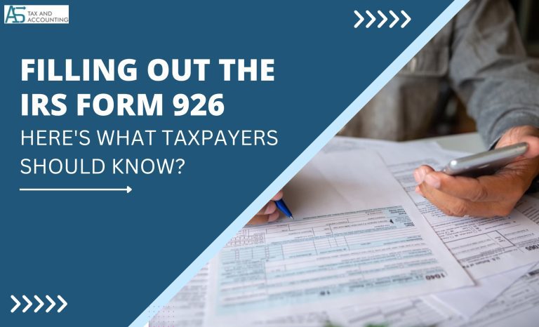 IRS Form 926 - Everything You Want To Know